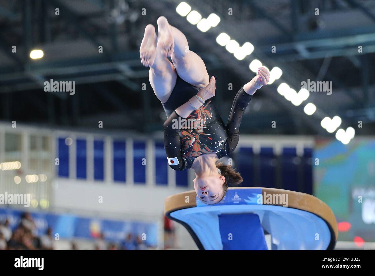 Aiko Sugihara of Japan during the competition of the final stages of ...