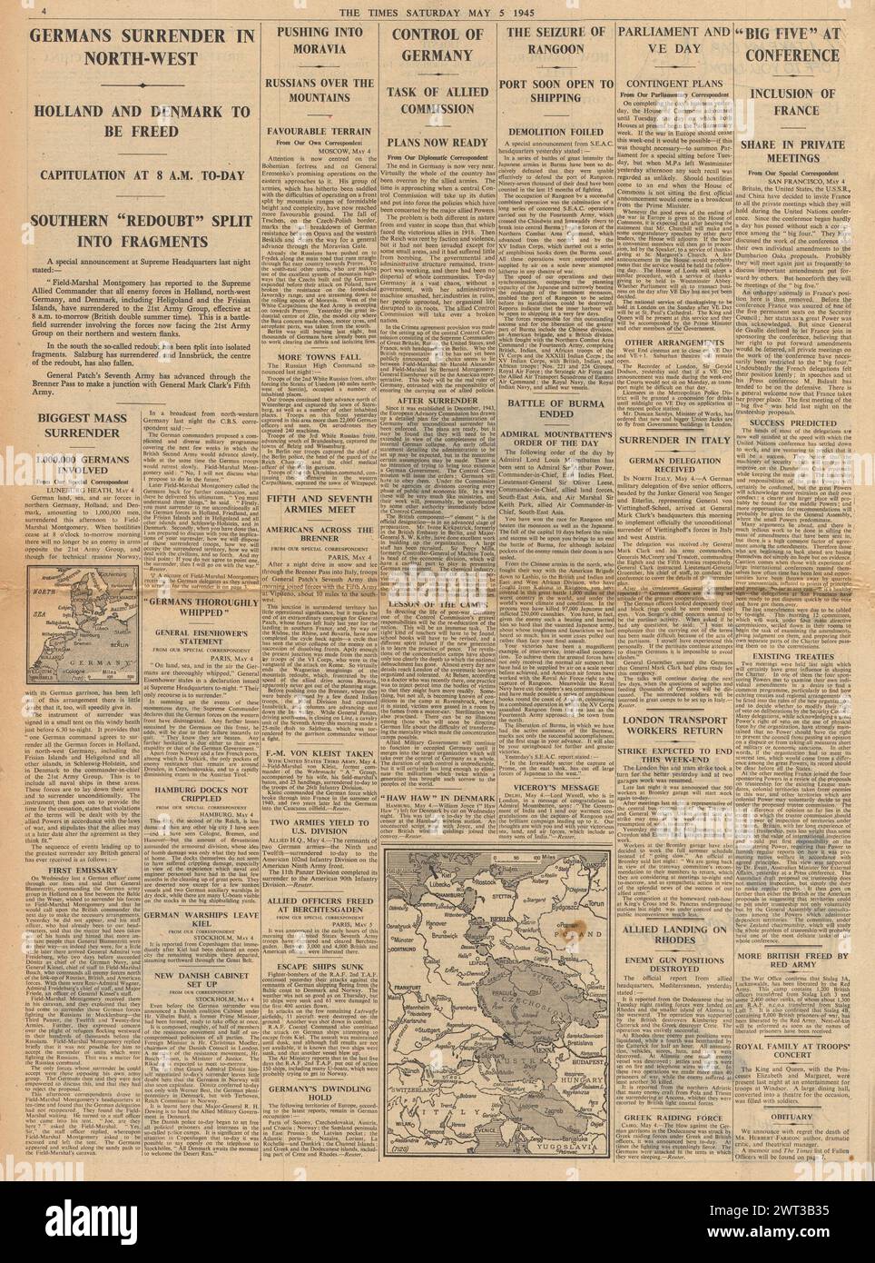 Karl donitz surrender hi-res stock photography and images - Alamy