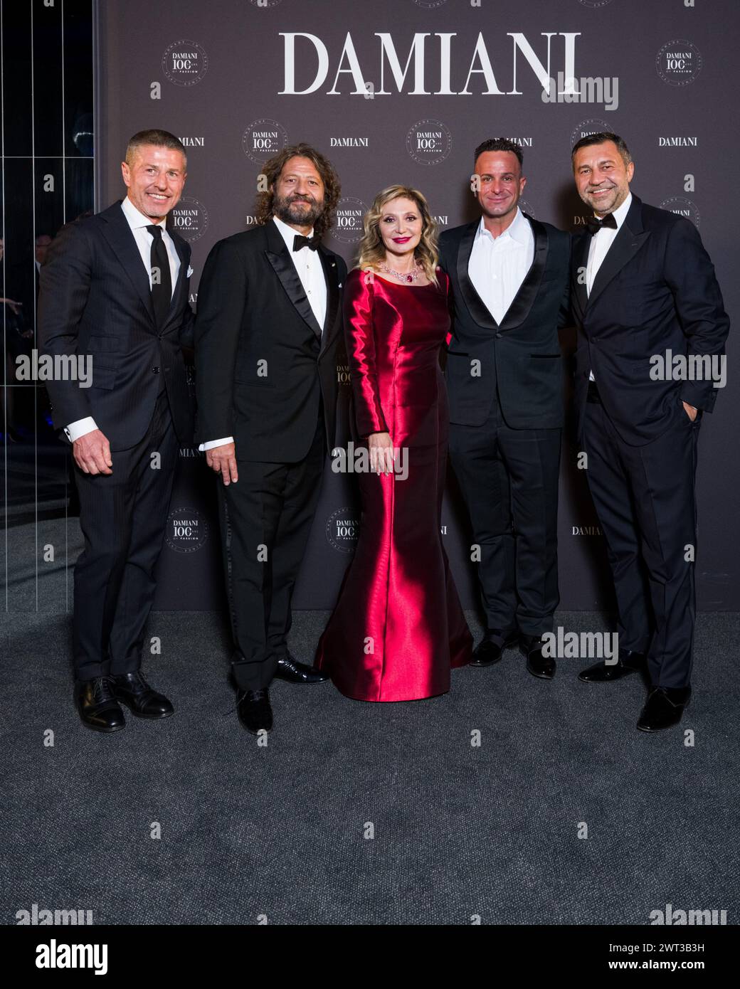 Milan Italy, 14/03/2024, Italy. 14th Mar, 2024. guest, Guido Damiani ...