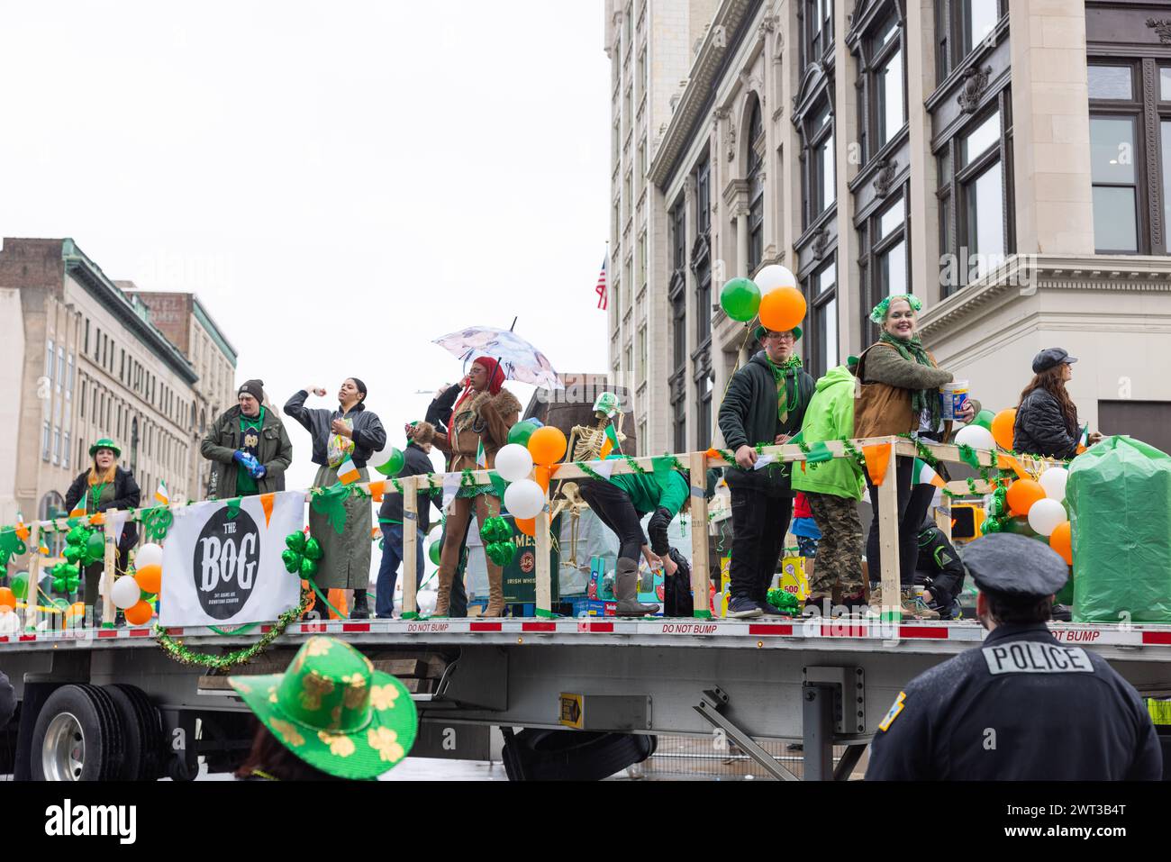 Scranton, Pennsylvania - Mar 9, 2024 : The annual St. Patrick's Day ...