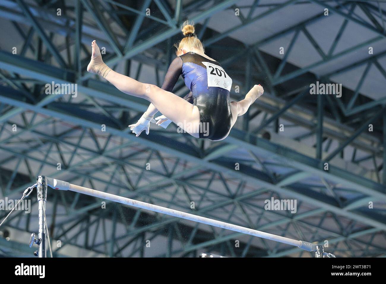 Denelle Pedrick of Canada during the competition of the final stages of ...