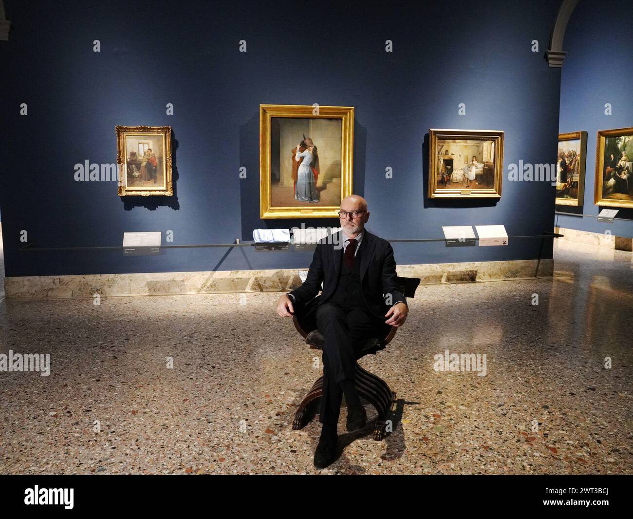 Milan, Italy. 15th Mar, 2024. Milan - Angelo Crespi, new director of ...