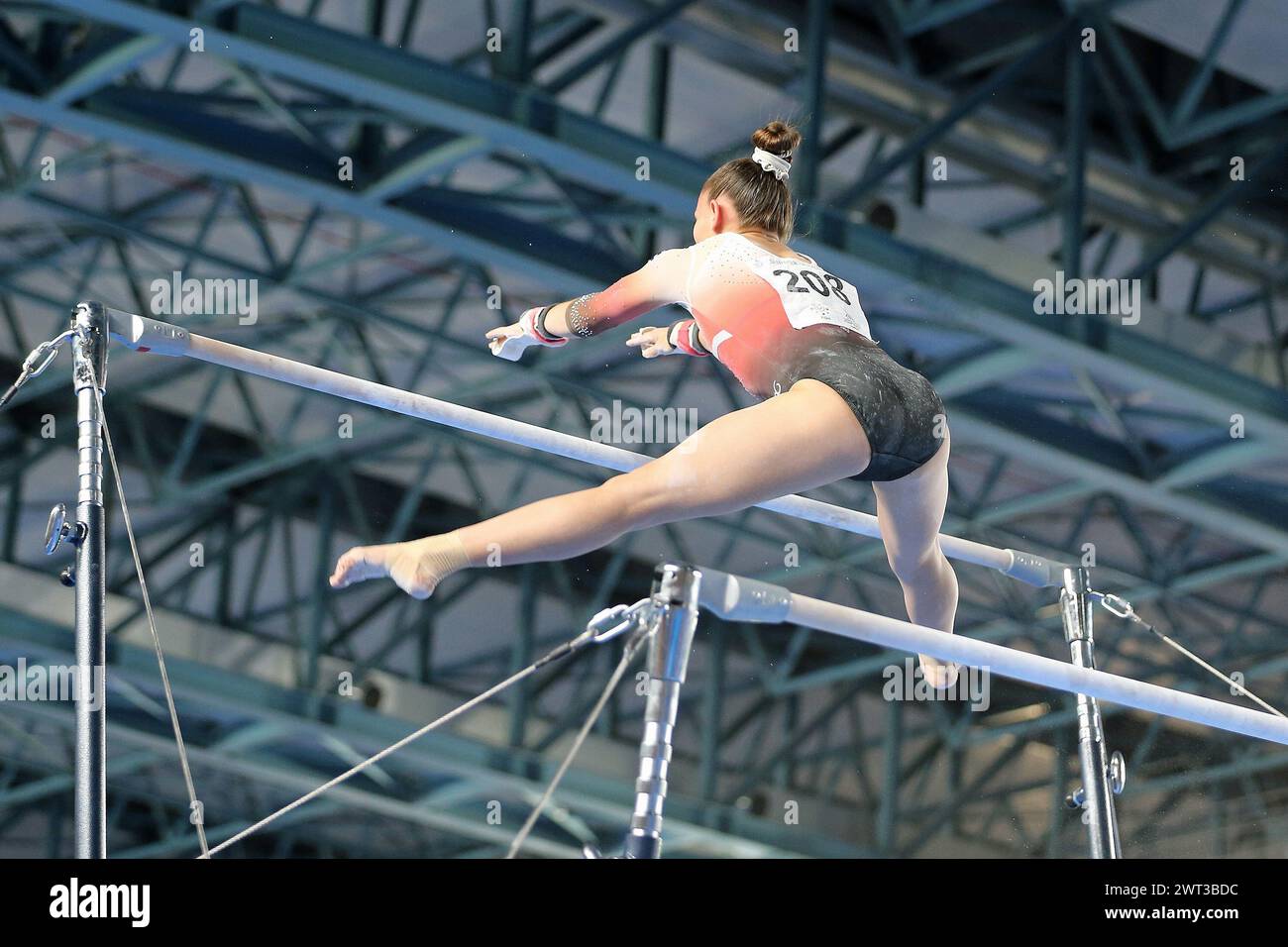 Mariangeles Murillo of Costa RIca during the competition of the final stages of artistic ...