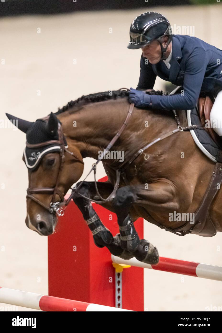 Denbosch, Netherlands - March 10, 2024. Loewie Joppen of the ...