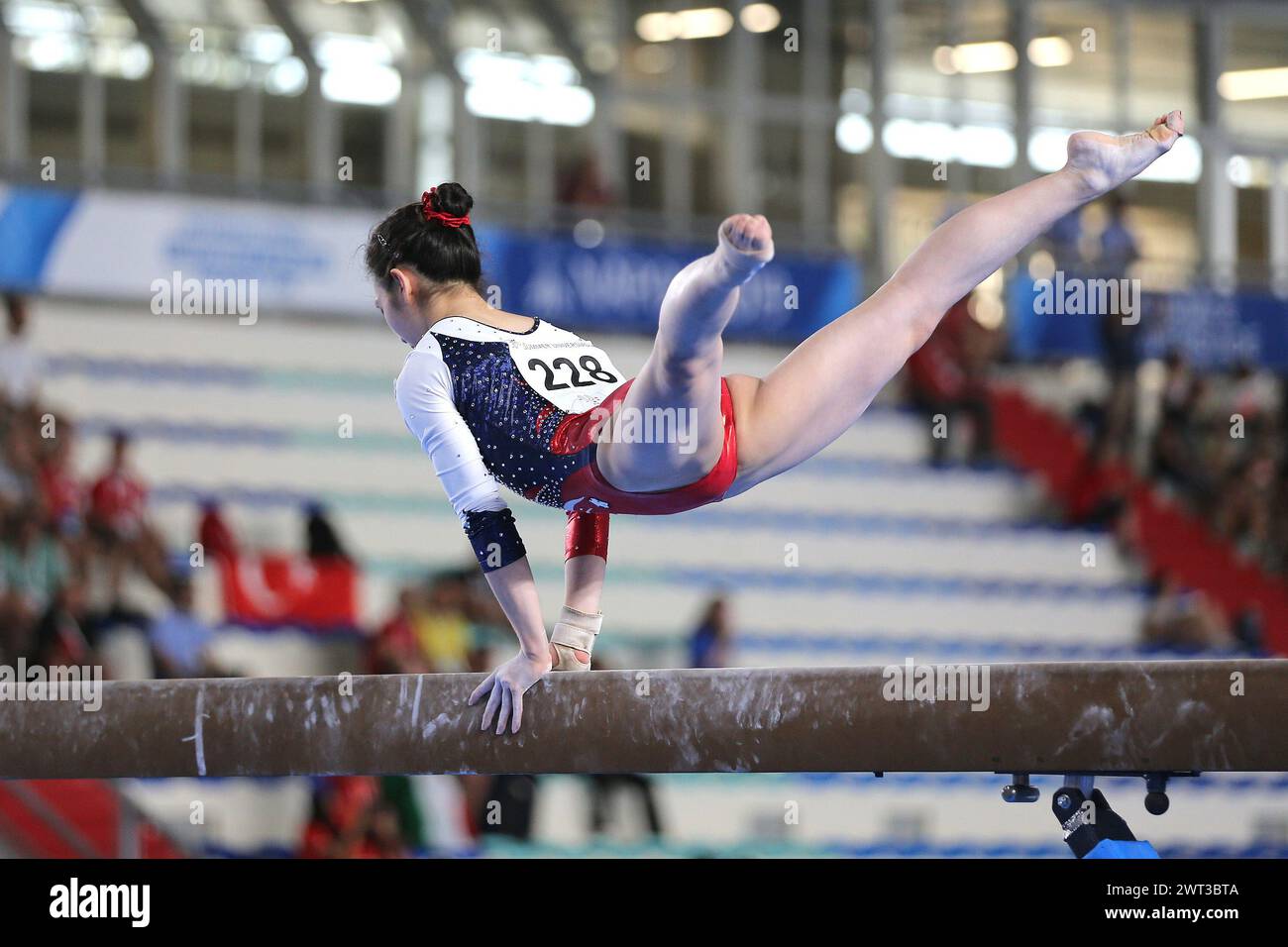 Semi Yang of Korea during the competition of the final stages of ...