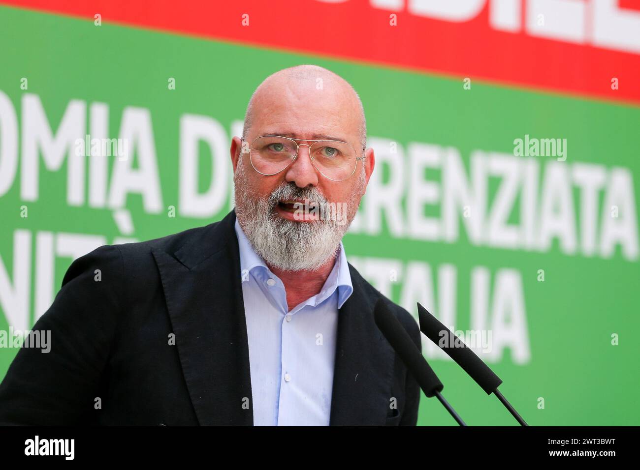Stefano Bonaccini, president of the Democratic Party, during the ...