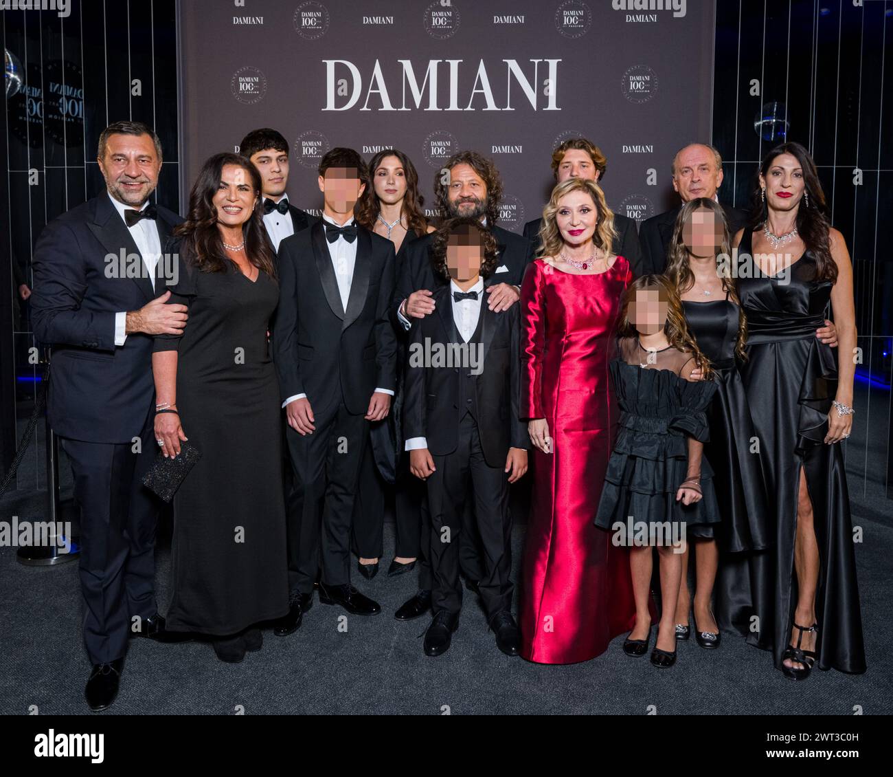 Milan Italy, 14/03/2024, Italy. 14th Mar, 2024. Giorgio Damiani, Cinzia ...