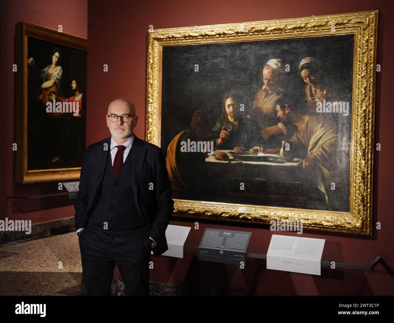 Milan, Italy. 15th Mar, 2024. Milan - Angelo Crespi, new director of ...