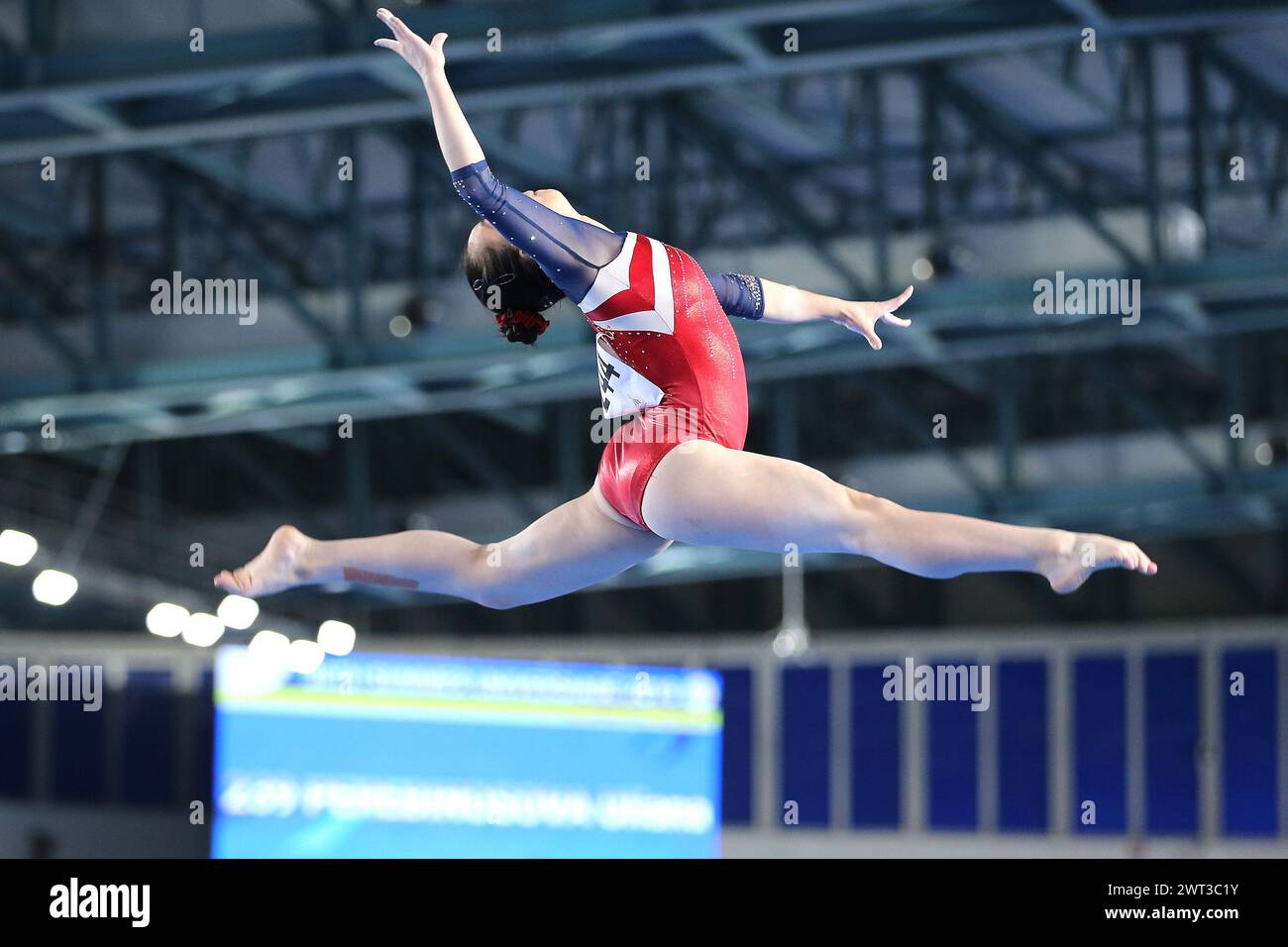 Ko-Ching Fang of Chinese Taipei during the competition of the final ...