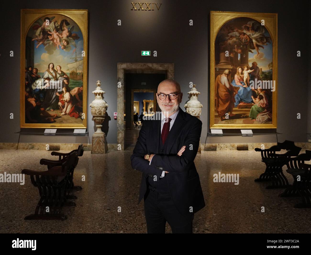 Milan, Italy. 15th Mar, 2024. Milan - Angelo Crespi, new director of ...