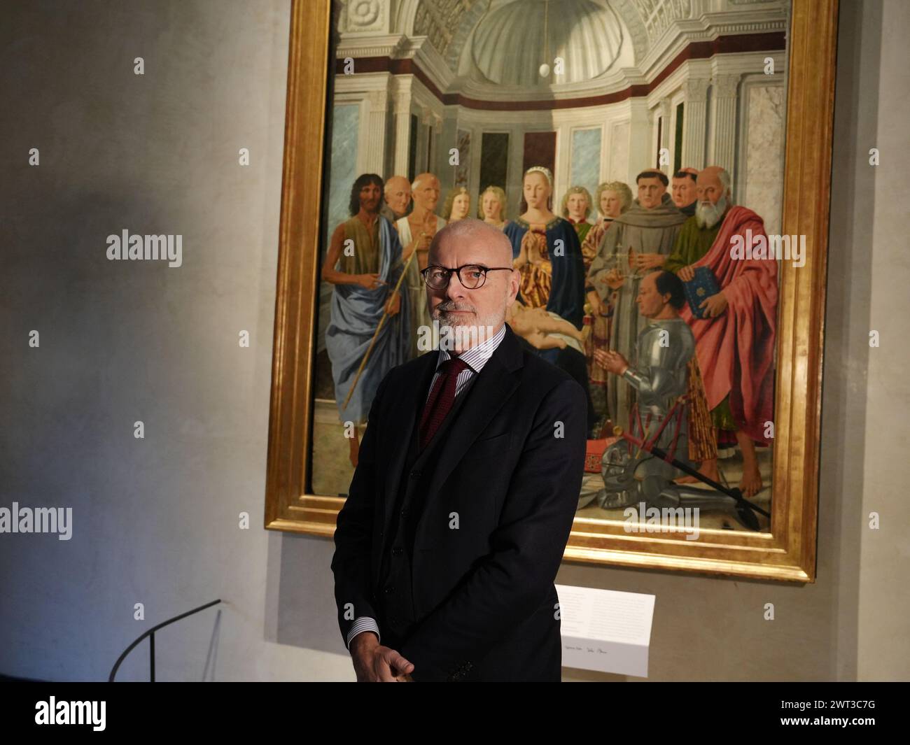 Milan, Italy. 15th Mar, 2024. Milan - Angelo Crespi, new director of ...