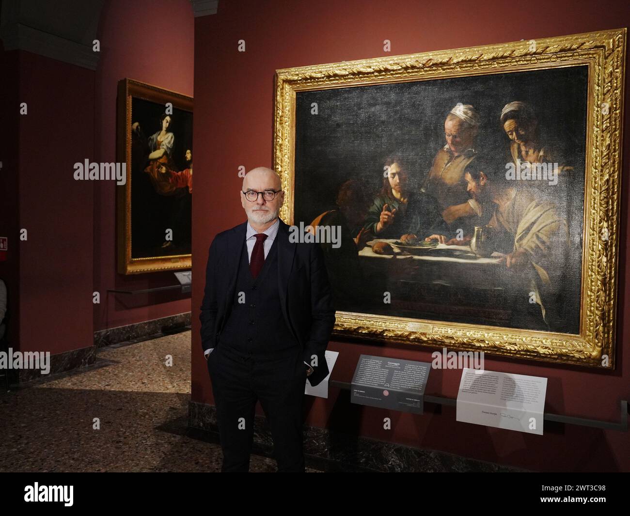 Milan, Italy. 15th Mar, 2024. Milan - Angelo Crespi, new director of ...