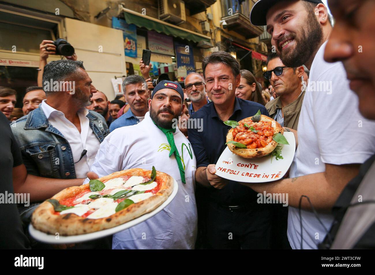 The political leader of the Five Stars Movement, Giuseppe Conte ...
