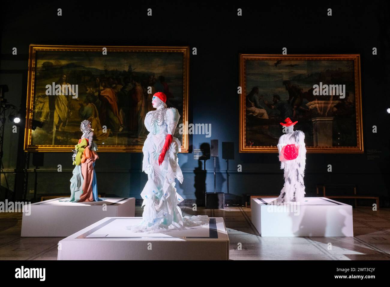 London, UK, 15th March, 2024. Francesco Colucci known for his window ...