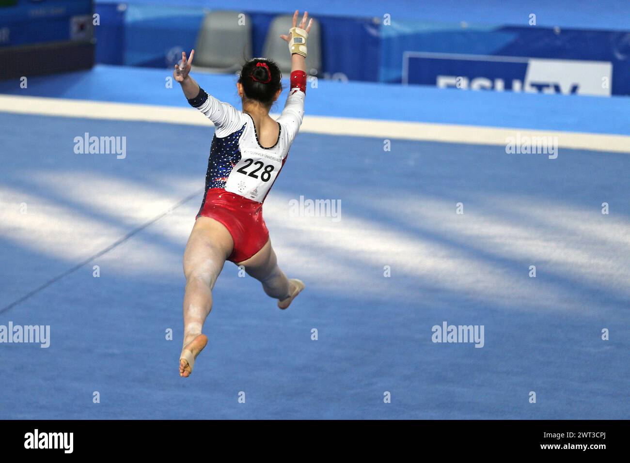 Semi Yang of Korea during the competition of the final stages of ...