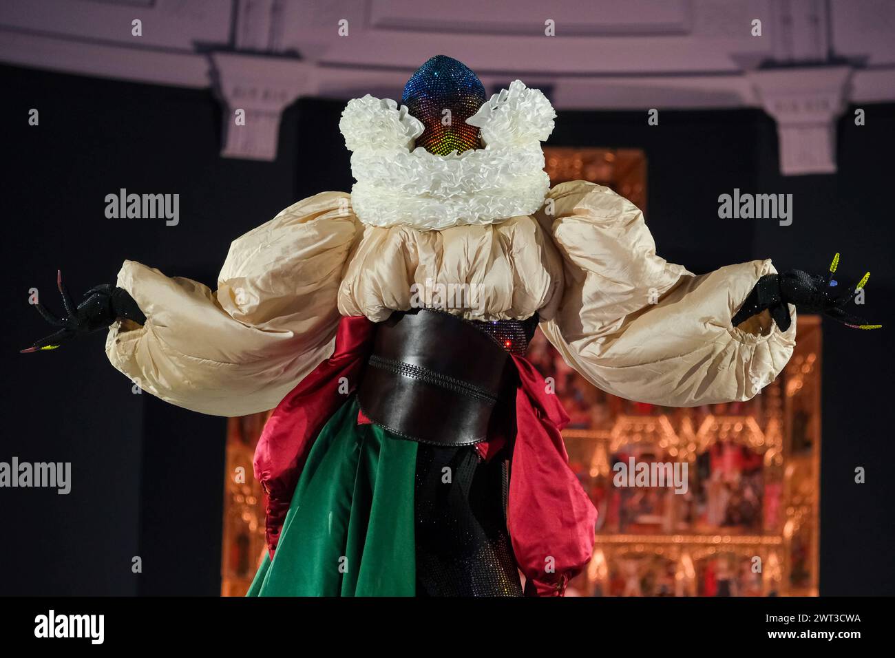 London, UK, 15th March, 2024. Francesco Colucci known for his window ...