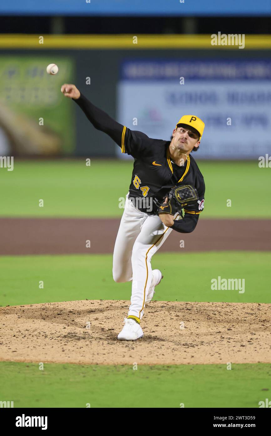 Bradenton, FL: Pittsburgh Pirates pitcher Khristian Curtin (64 ...