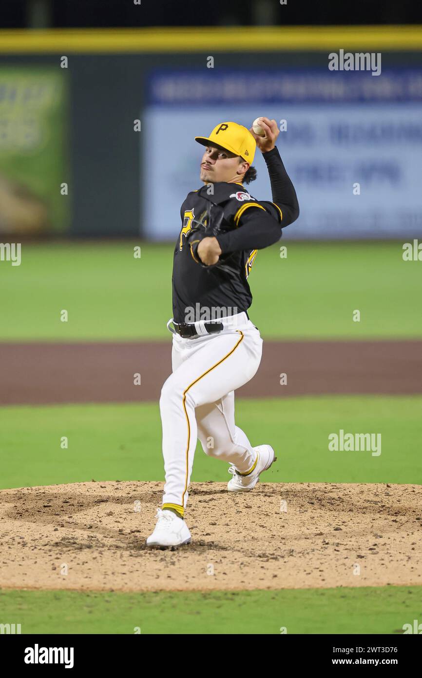 Bradenton, FL: Pittsburgh Pirates pitcher Khristian Curtin (64 ...
