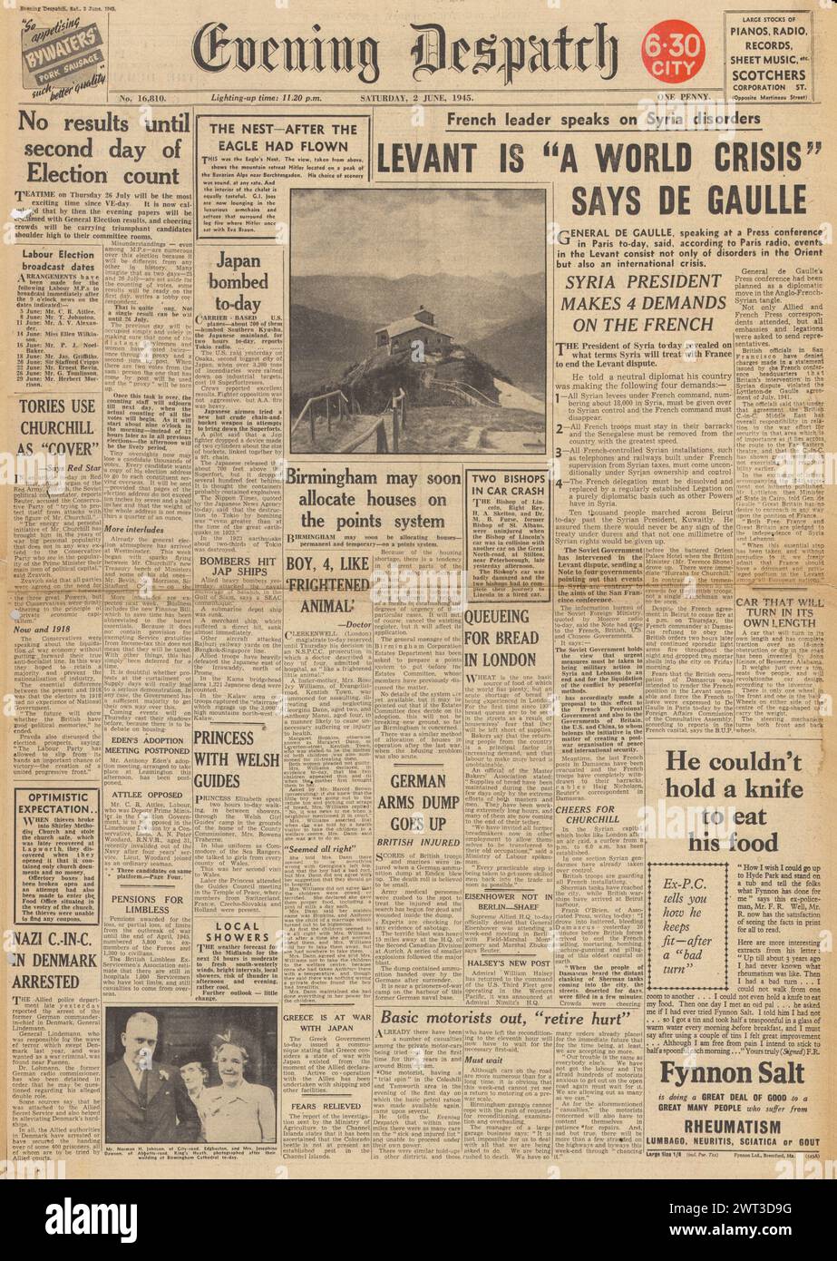 Evening despatch hi-res stock photography and images - Alamy