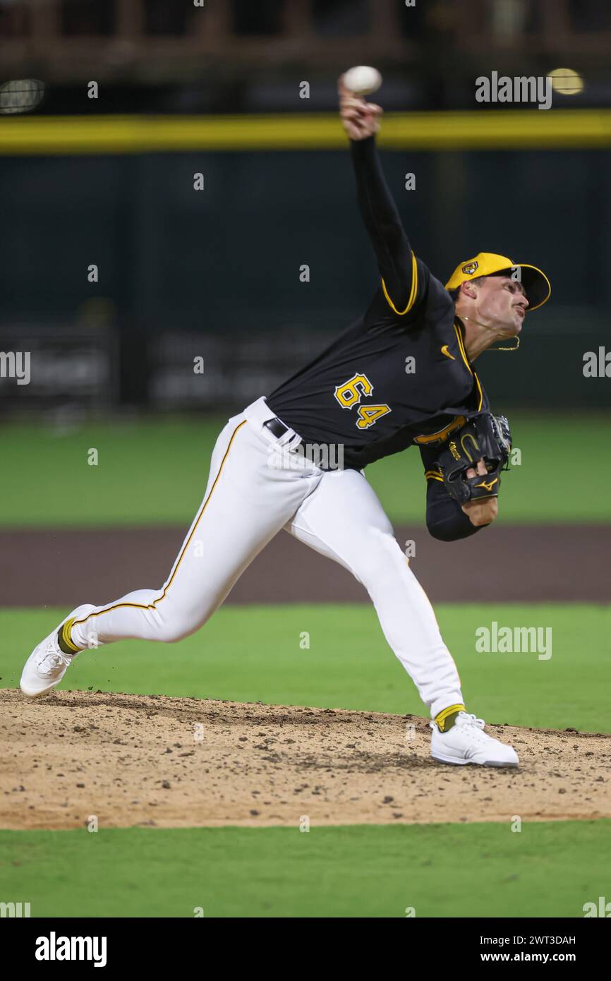 Bradenton, FL: Pittsburgh Pirates pitcher Khristian Curtin (64 ...