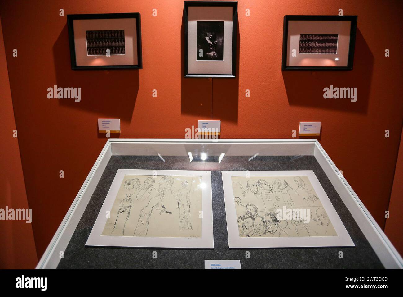Drawings by Edgar Degas, within the exhibition "Degas, the return to ...