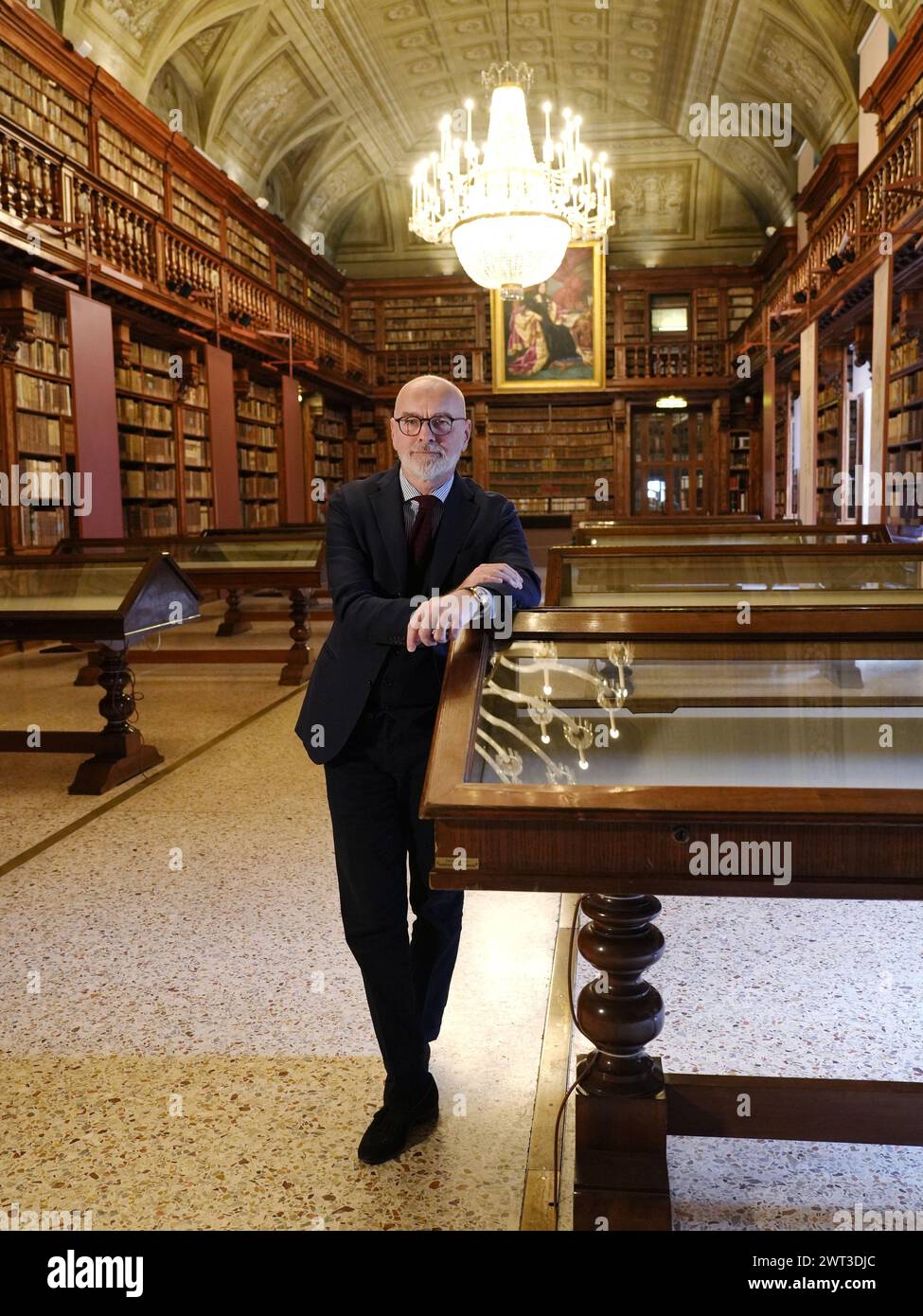 Milan, Italy. 15th Mar, 2024. Milan - Angelo Crespi, new director of ...