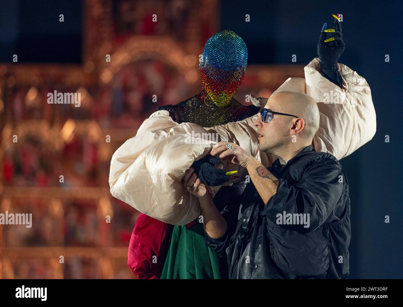 V&A, London, UK. 15th Mar, 2024. Fashion in Motion: Francesco Colucci ...