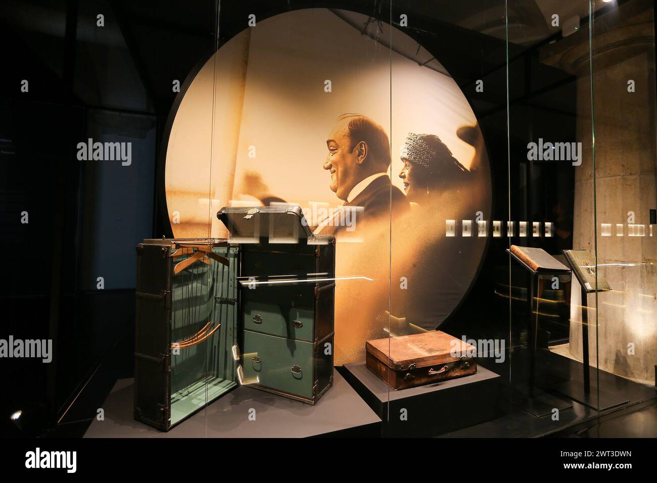 A view of the Caruso Museum, with a memorabilia, dedicated to the ...
