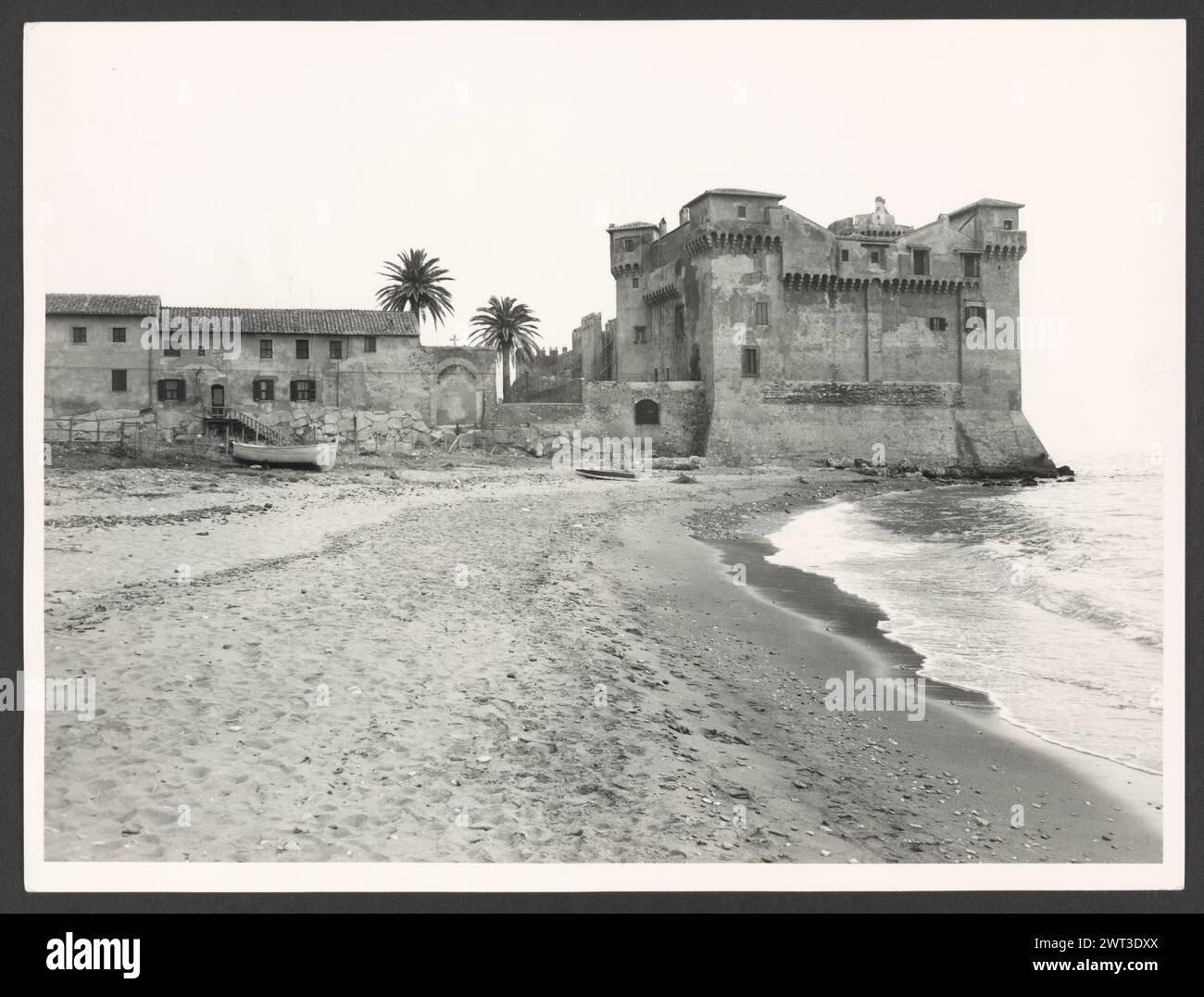 Lazio Roma Santa Severa Castello. Hutzel, Max 1960-1990 Post-medieval ...