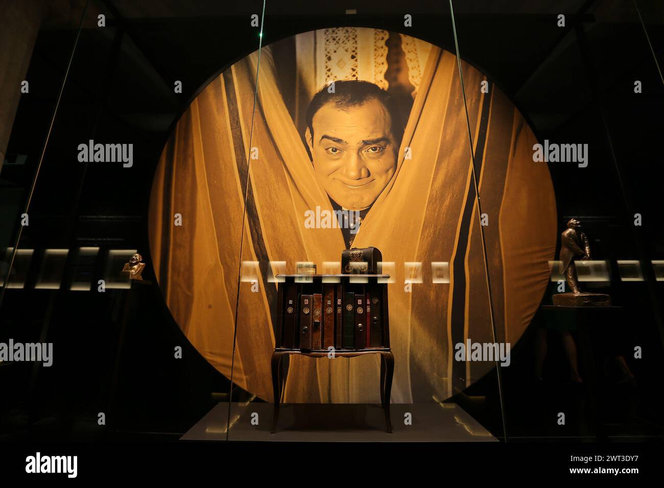A view of the Caruso Museum, with a memorabilia, dedicated to the ...
