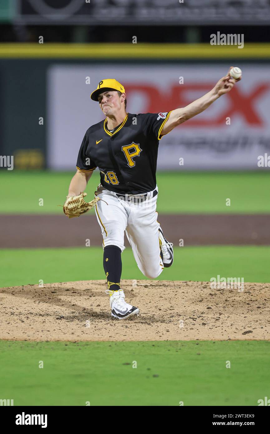 Bradenton, USA. 14th Mar, 2022. Bradenton, FL: Pittsburgh Pirates ...