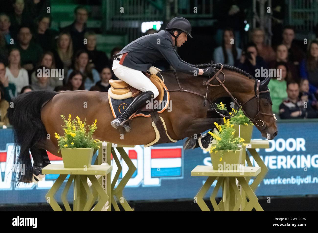 Denbosch, Netherlands - March 10, 2024. Harrie Smolders of the ...