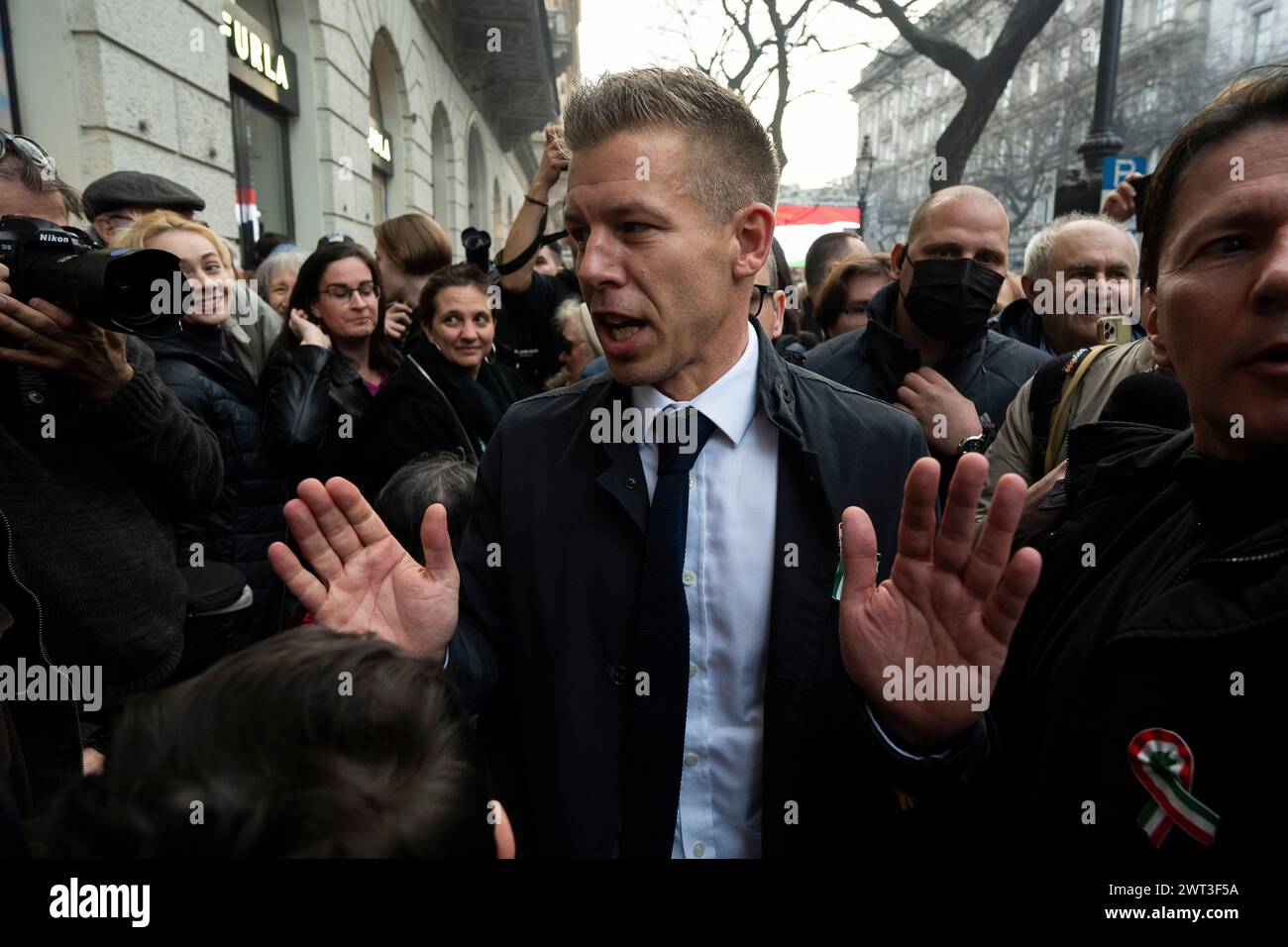 Péter Magyar, the former husband of one-time justice minister and Orbán ...
