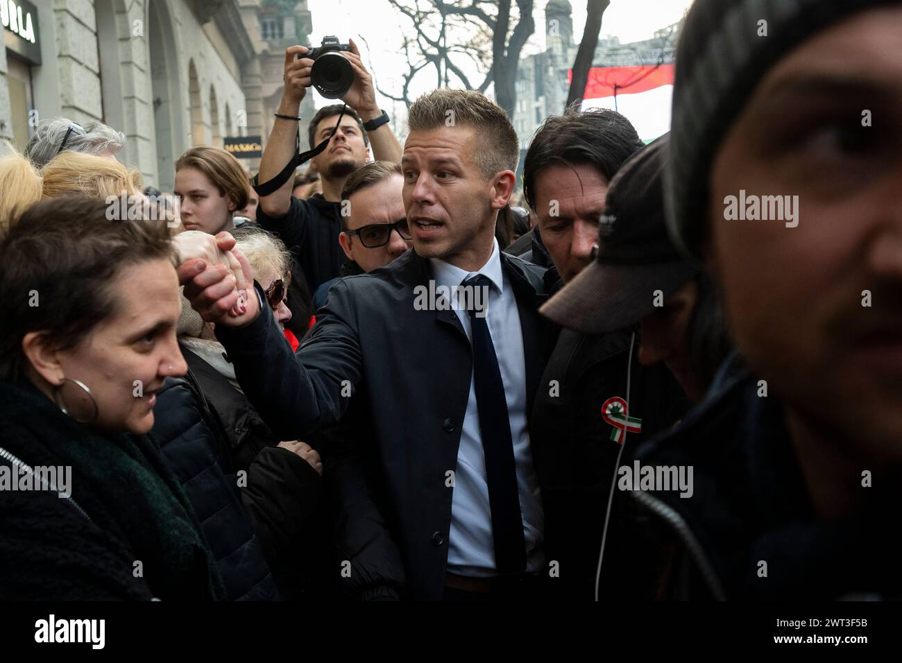 Péter Magyar, the former husband of one-time justice minister and Orbán ...