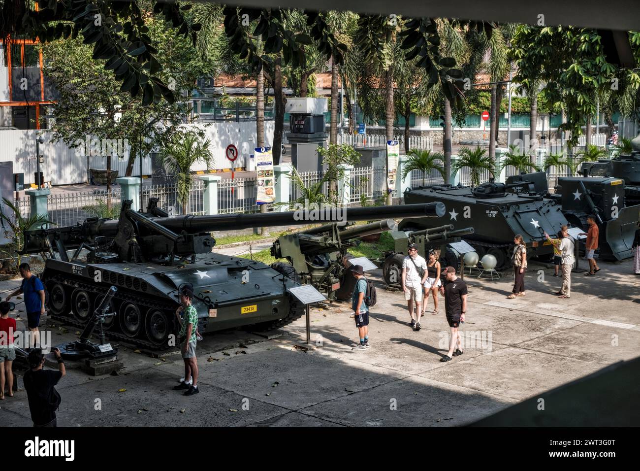 War Remnants Museum, Ho Chi Minh City, Saigon, Vietnam, Asia Stock ...