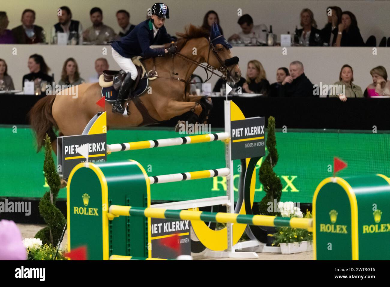 Denbosch, Netherlands - March 10, 2024. Denis Lynch of Ireland and ...
