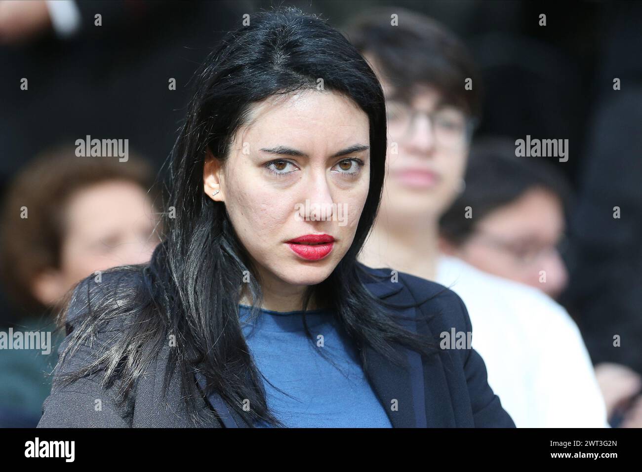 The Italian Minister of Education, Lucia Azzolina, during the Together ...
