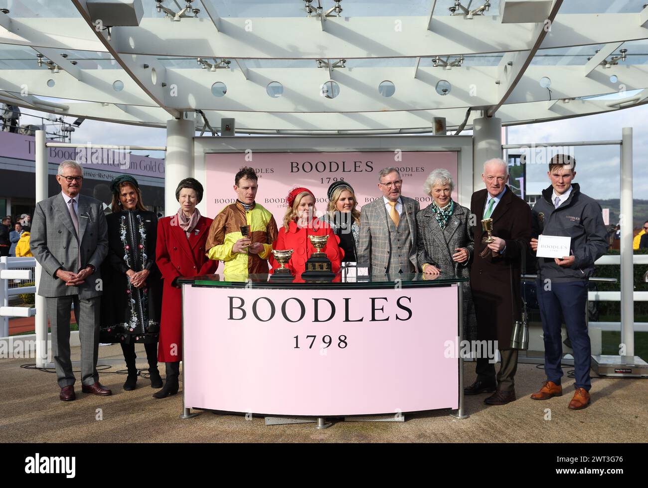 The Princess Royal, Paul Townend, Audrey Turley, Sarah Turley, Greg ...