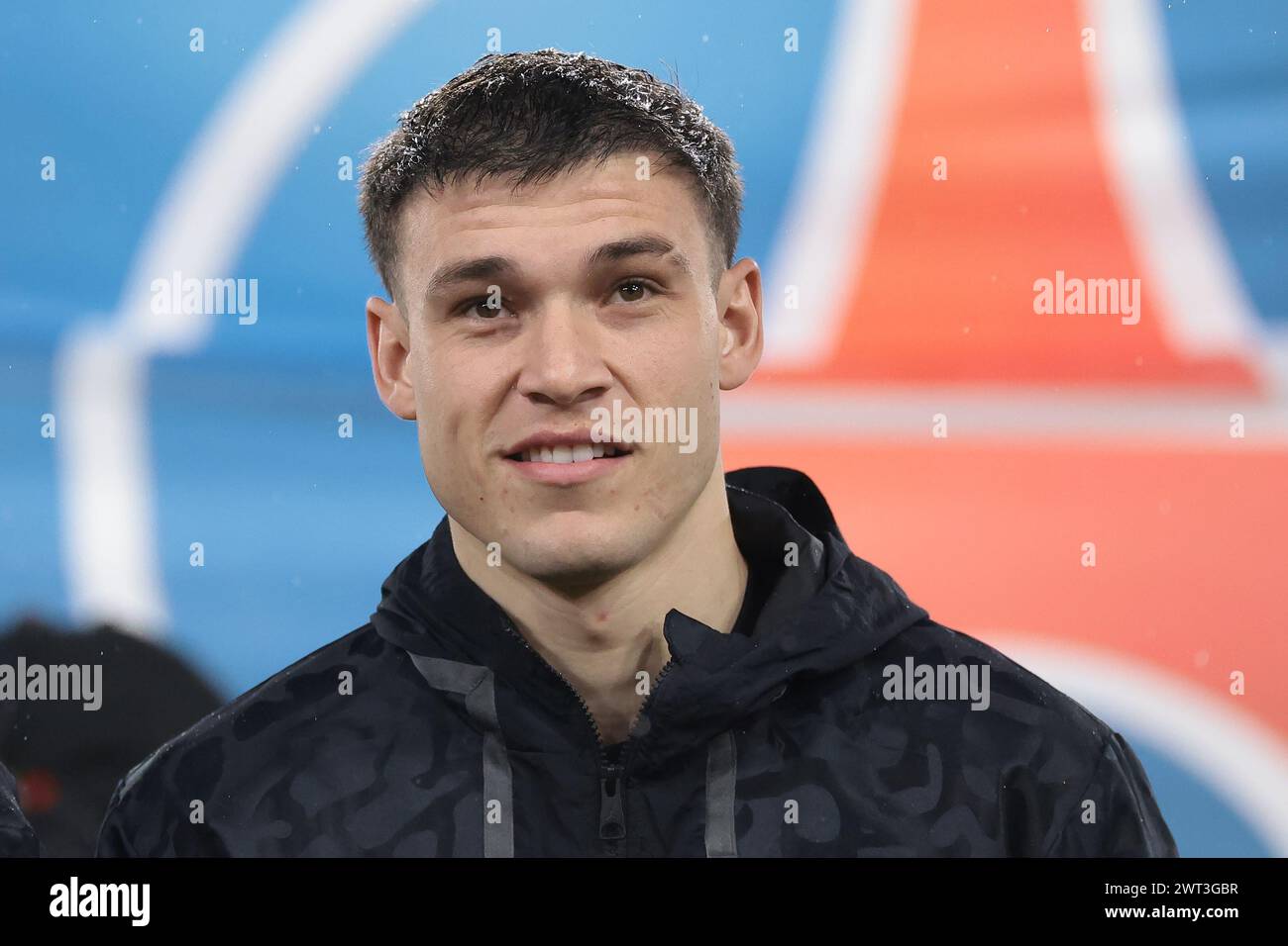 Monaco, Monaco, 1st March 2024. Manuel Ugarte of PSG reacts as he looks ...