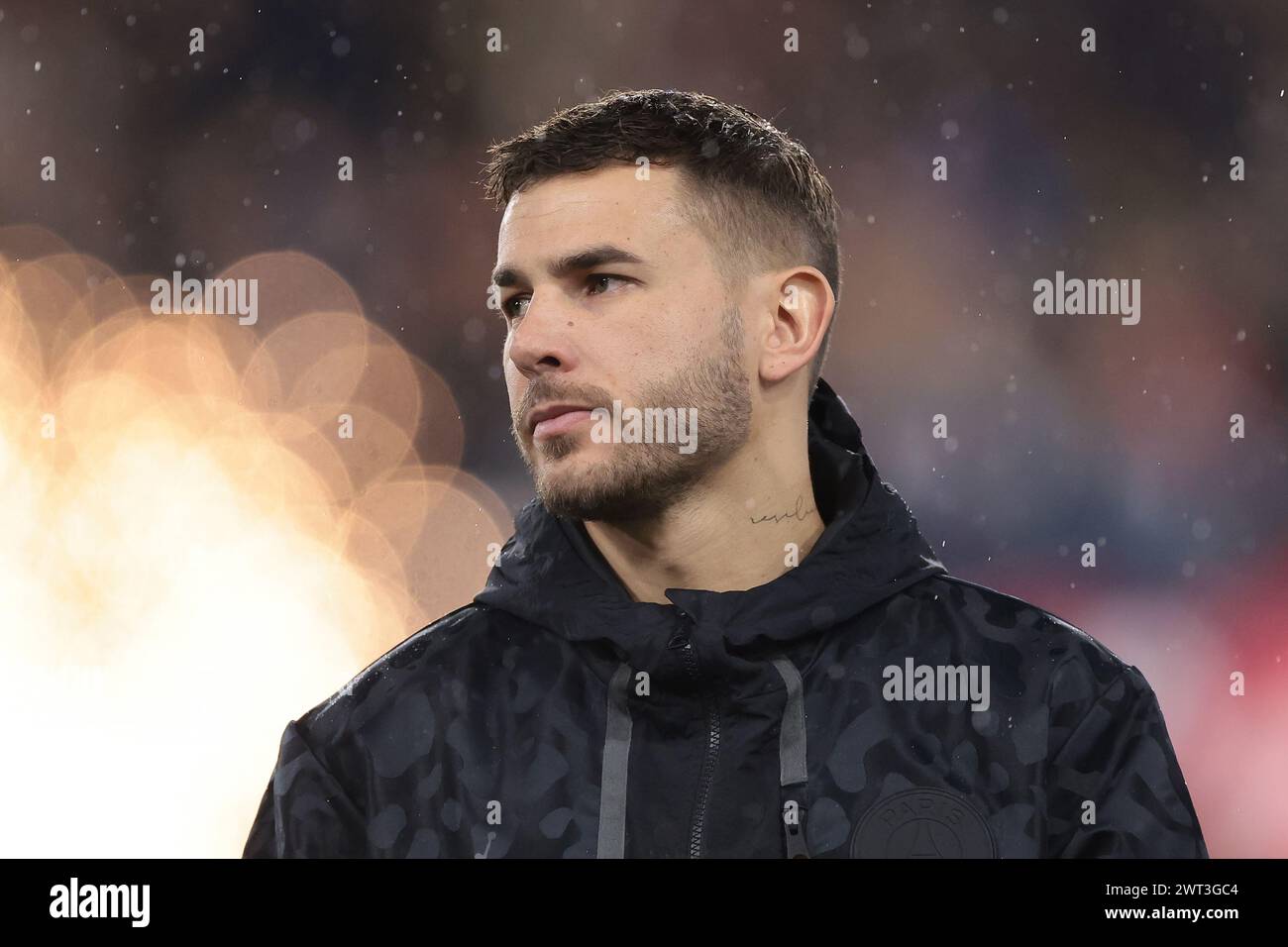 Monaco, Monaco, 1st March 2024. Lucas Hernandez of PSG during the line ...