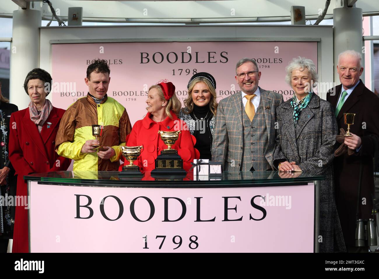 The Princess Royal, Paul Townend, Audrey Turley, Sarah Turley, Greg ...