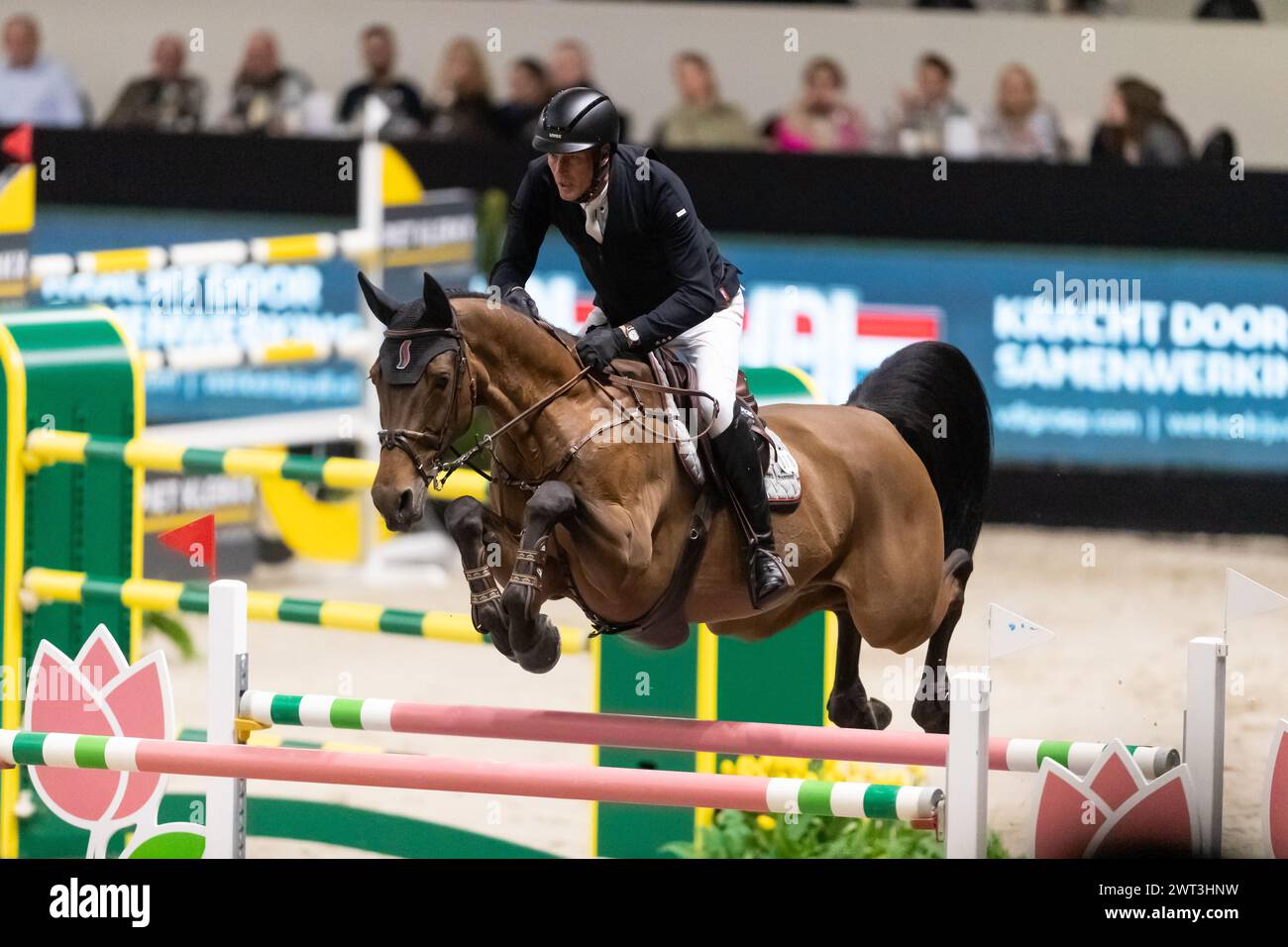 Denbosch, Netherlands - March 10, 2024. Marc Houtzager of the ...
