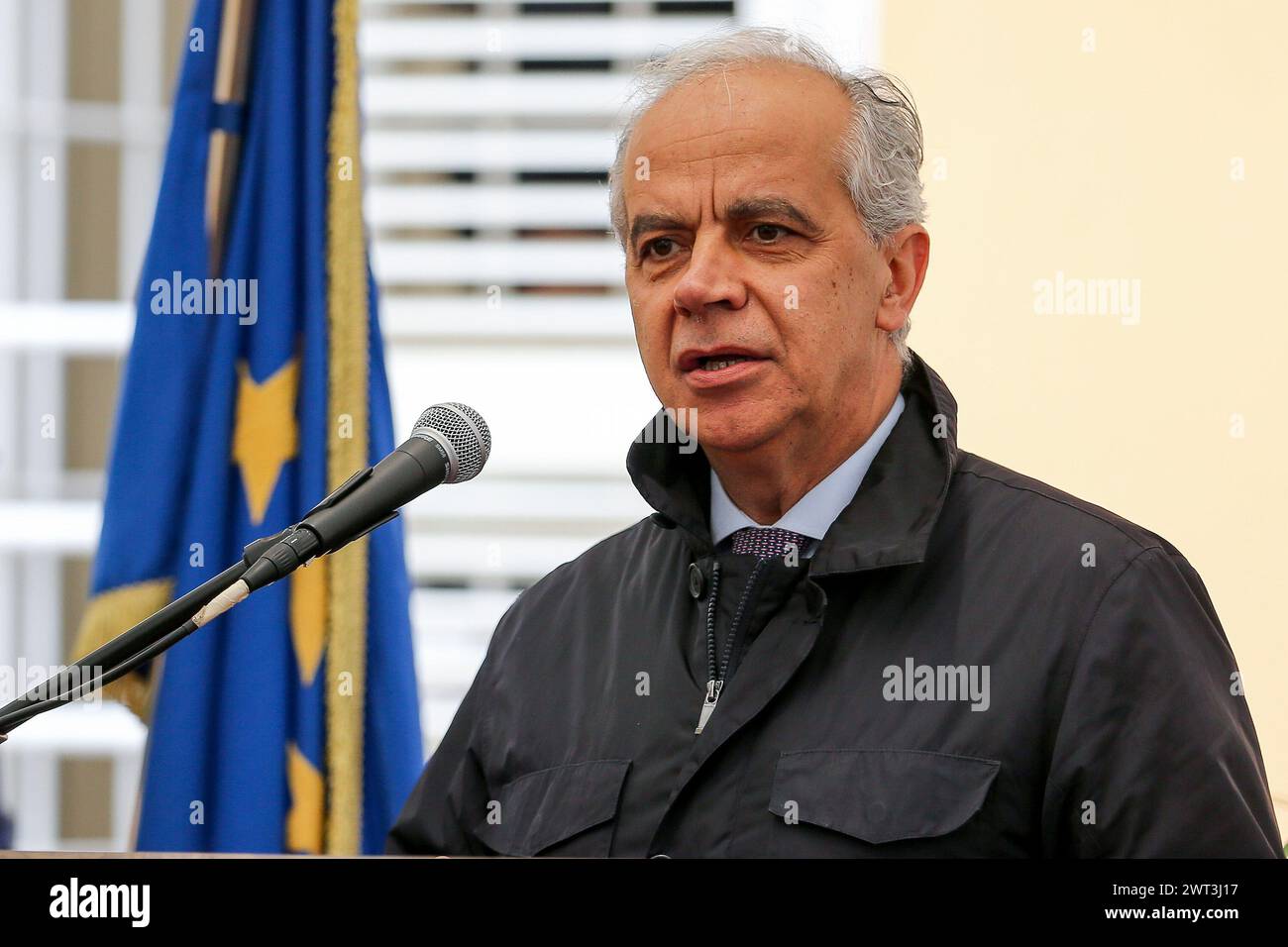 The Minister of the Interior, Matteo Piantedosi, at the inauguration of ...