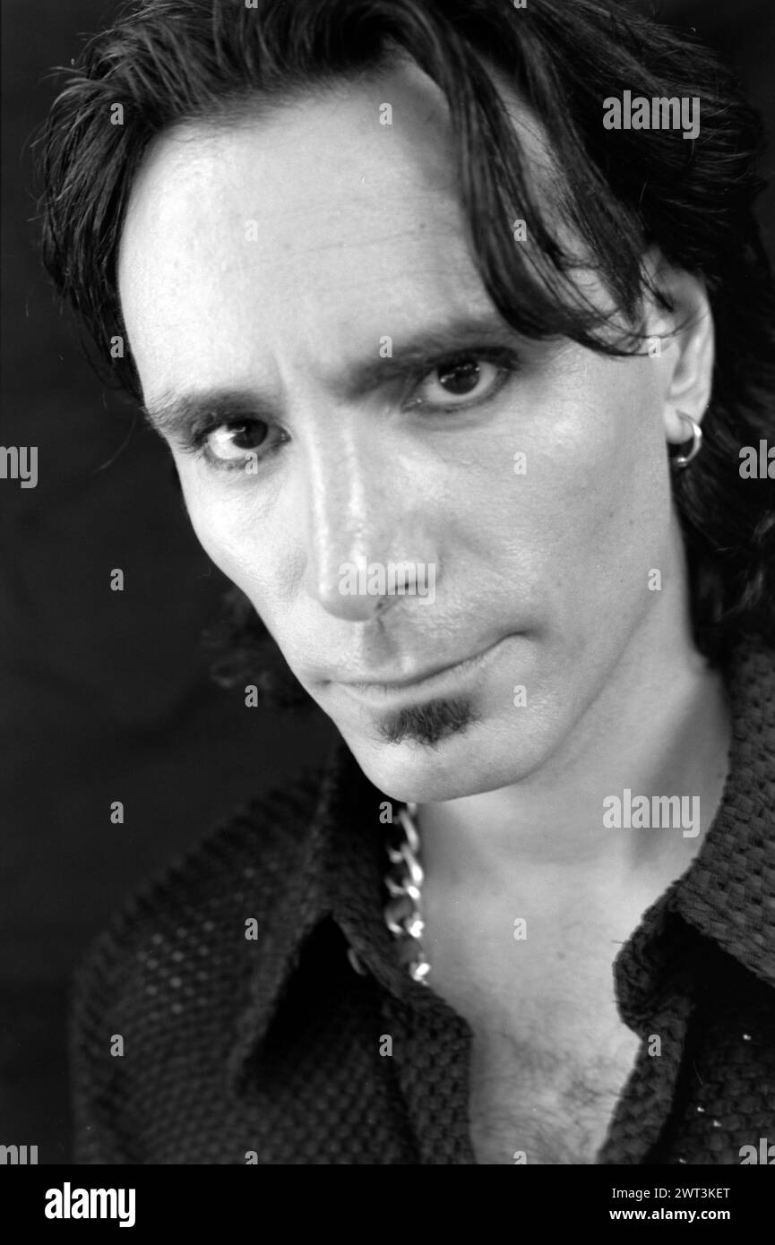 Steve Vai photographed in 2001 Los Angeles, California. Credit: Ross ...