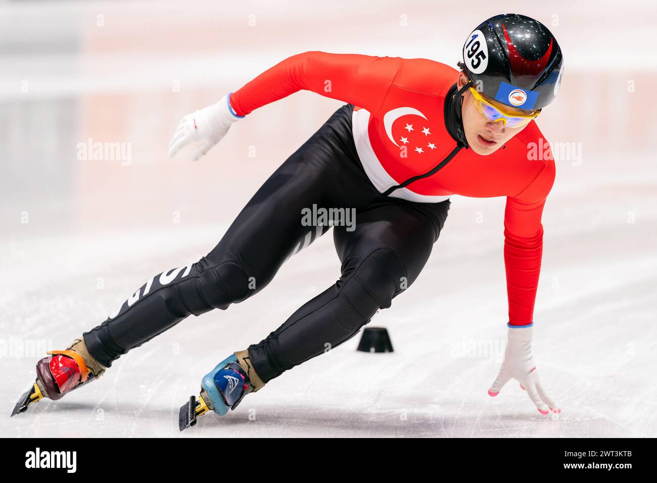 Rotterdam, Netherlands. 15th Mar, 2024. ROTTERDAM, NETHERLANDS - MARCH 15: Jing Feng Xu of ...