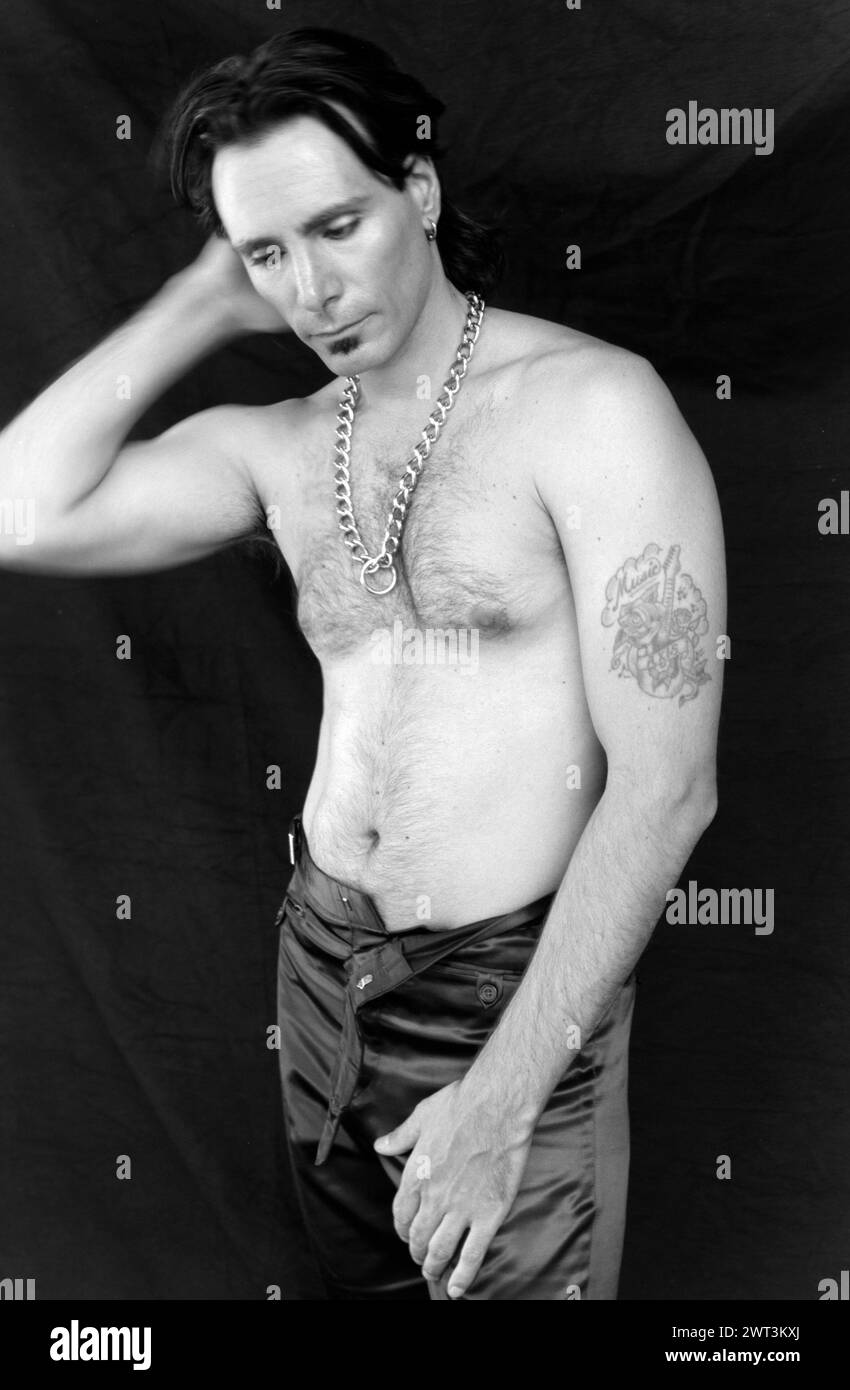 Steve Vai photographed in 2001 Los Angeles, California. Credit: Ross ...