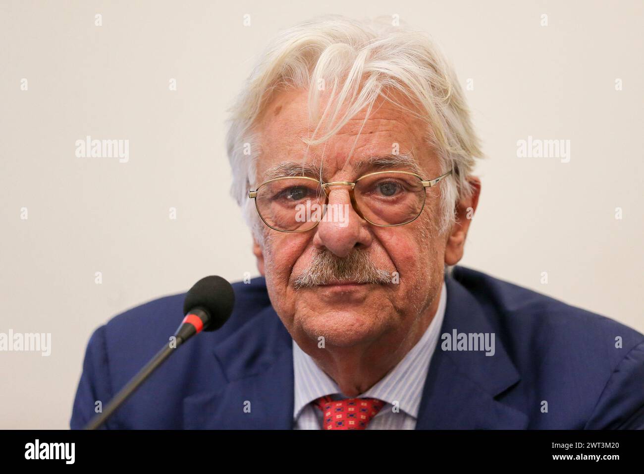 The famous Italian actor, Giancarlo Giannini, during the presentation ...