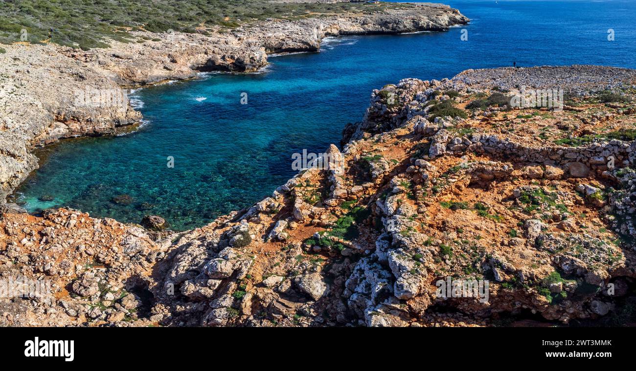 Bronze Age archaeological site, sa Ferradura, pre-Talaiotic period ...