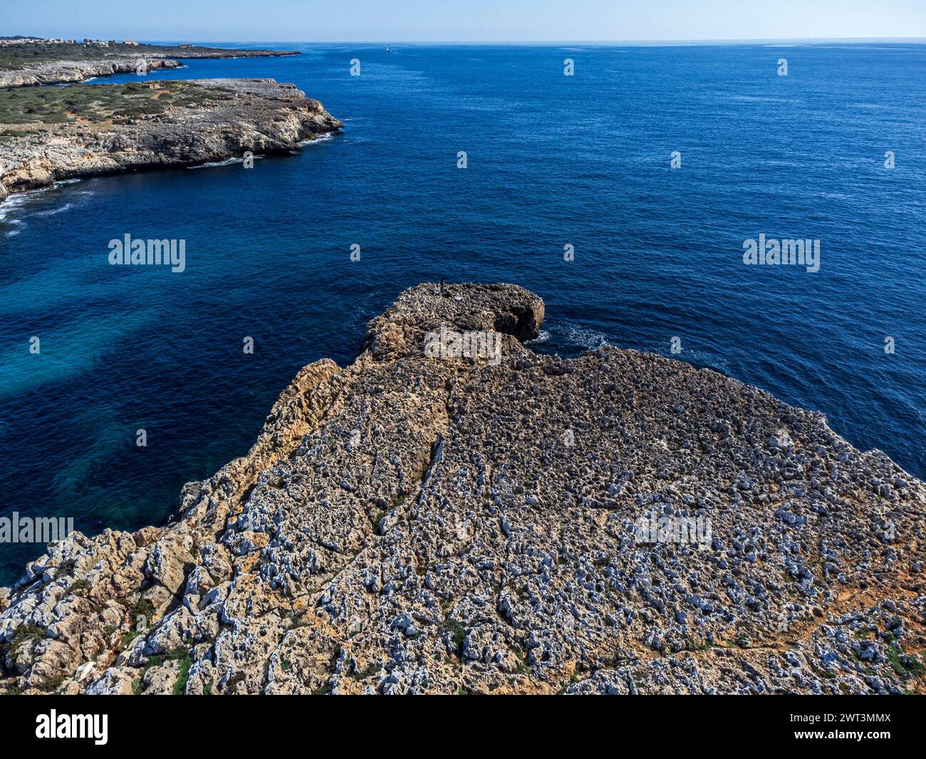 Bronze Age archaeological site, sa Ferradura, pre-Talaiotic period ...