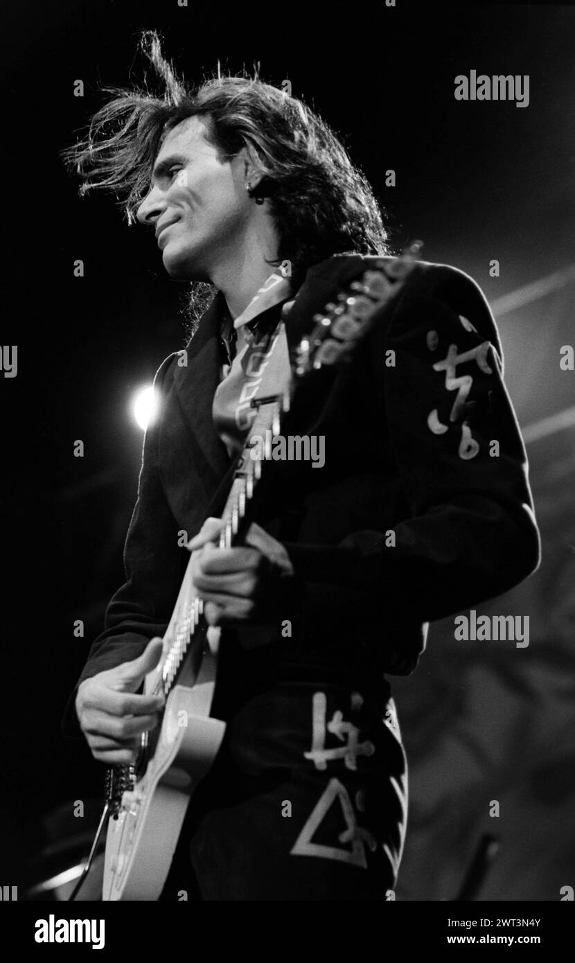Steve Vai photographed in 2000 Concord, California. Credit: Ross Pelton ...